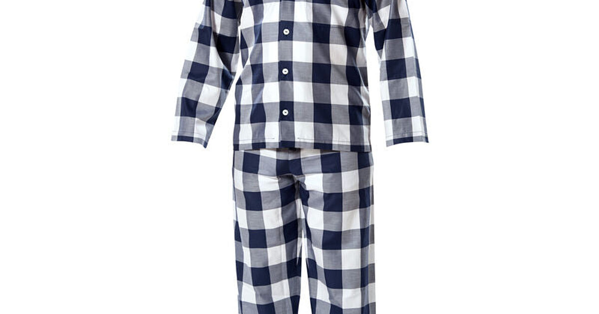 Blue-Check Pajamas | Inform